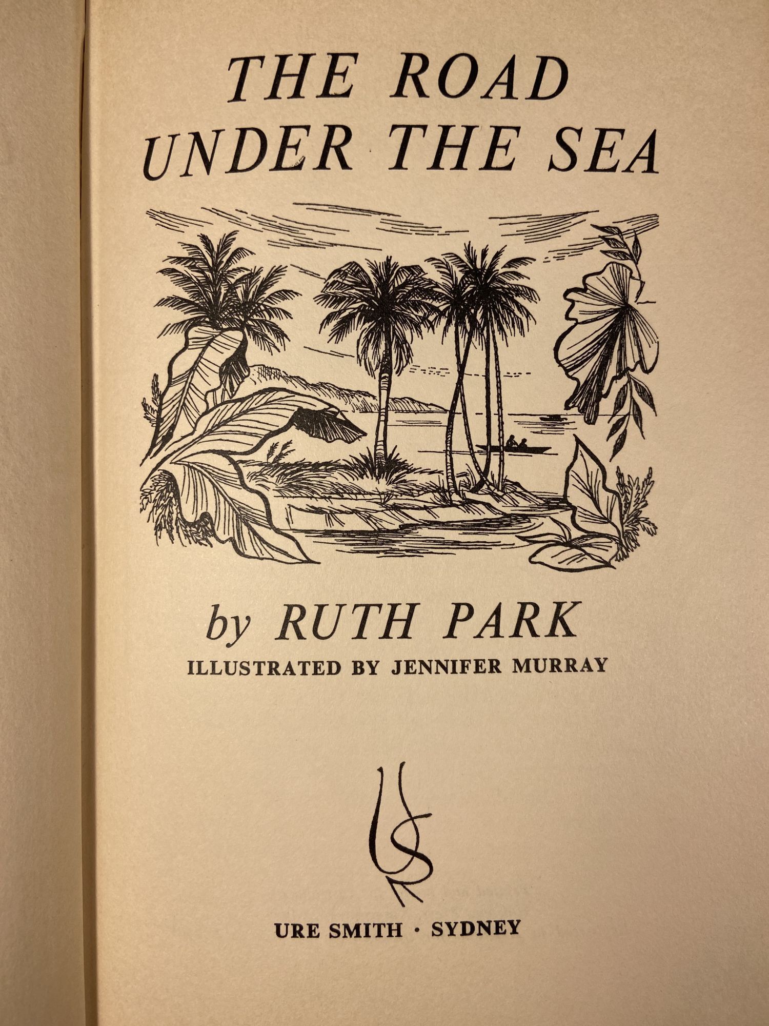 The Road Under the Sea | Ruth PARK | First Edition